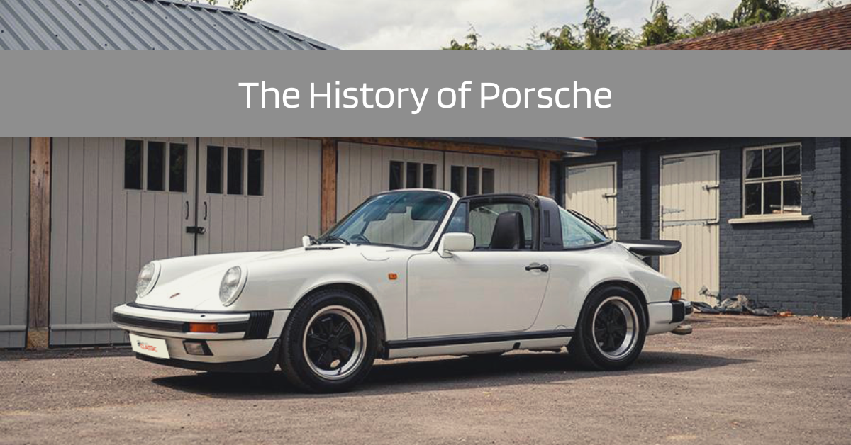 The History of Porsche - Sell My Classic