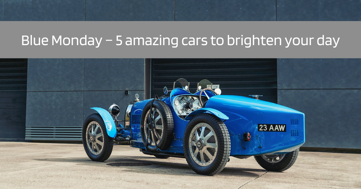 Blue Monday – 5 amazing cars to brighten your day - Sell My Classic